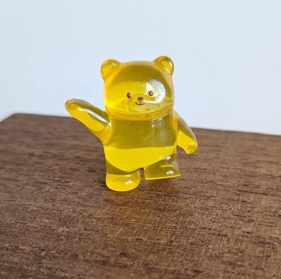 Mini Translucent Honey Bear 3.3cm - Etsy