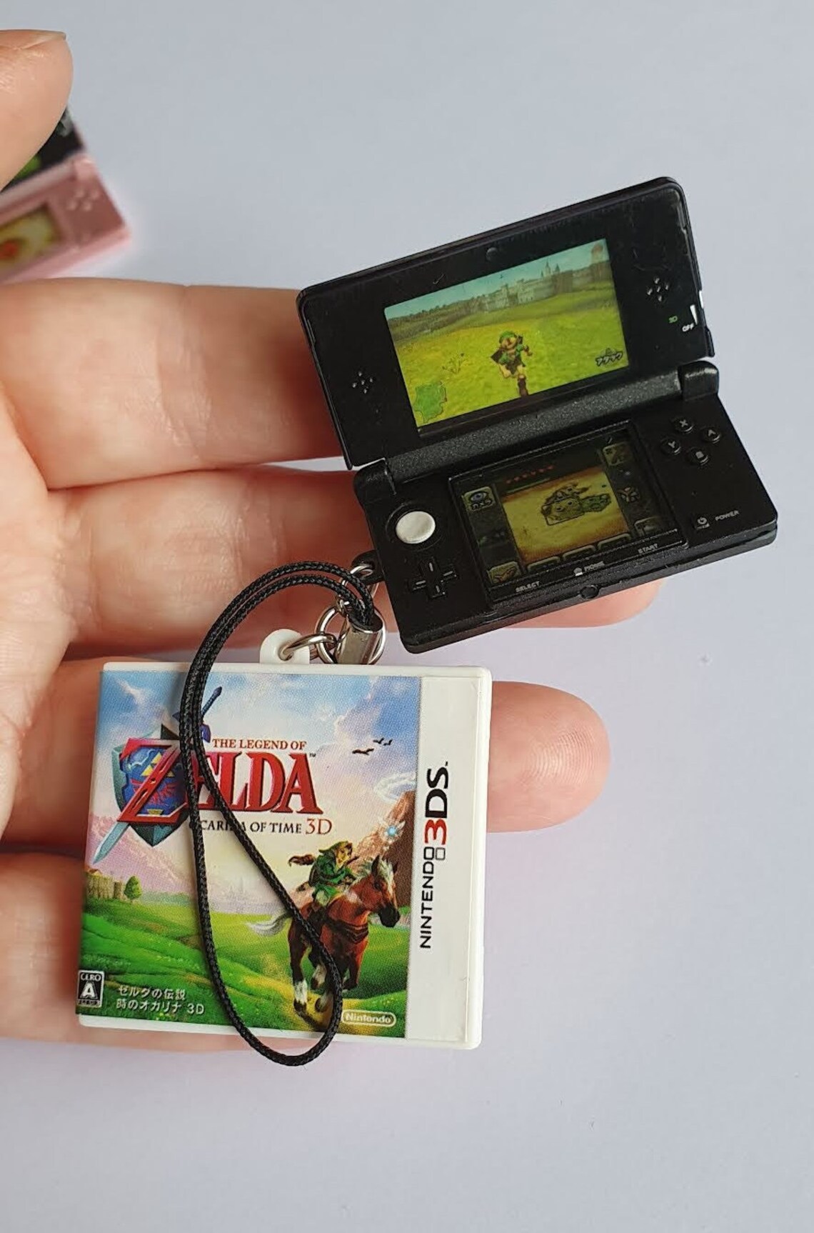 Miniature Nintendo 3DS Console With Game Zelda Mario Starfox - Etsy UK