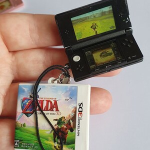 Miniature Nintendo 3DS Console With Game Zelda Mario Starfox | Etsy UK