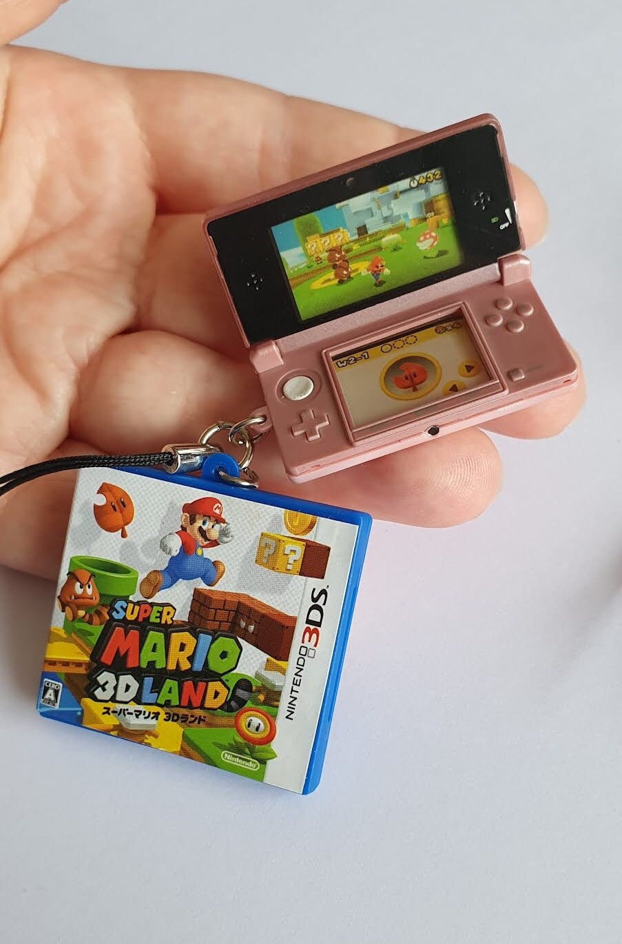 Miniature Nintendo 3DS Console With Game Zelda Mario Starfox | Etsy UK