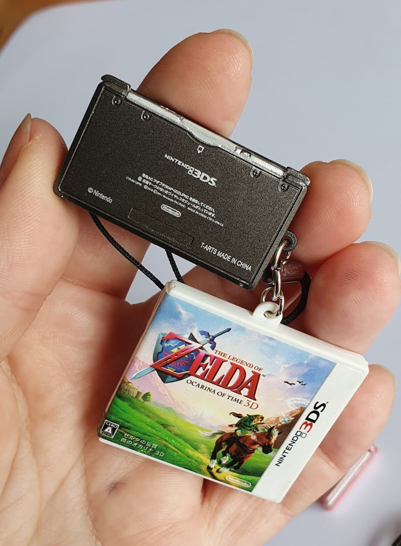 Miniature Nintendo 3DS Console With Game Zelda Mario Starfox | Etsy UK