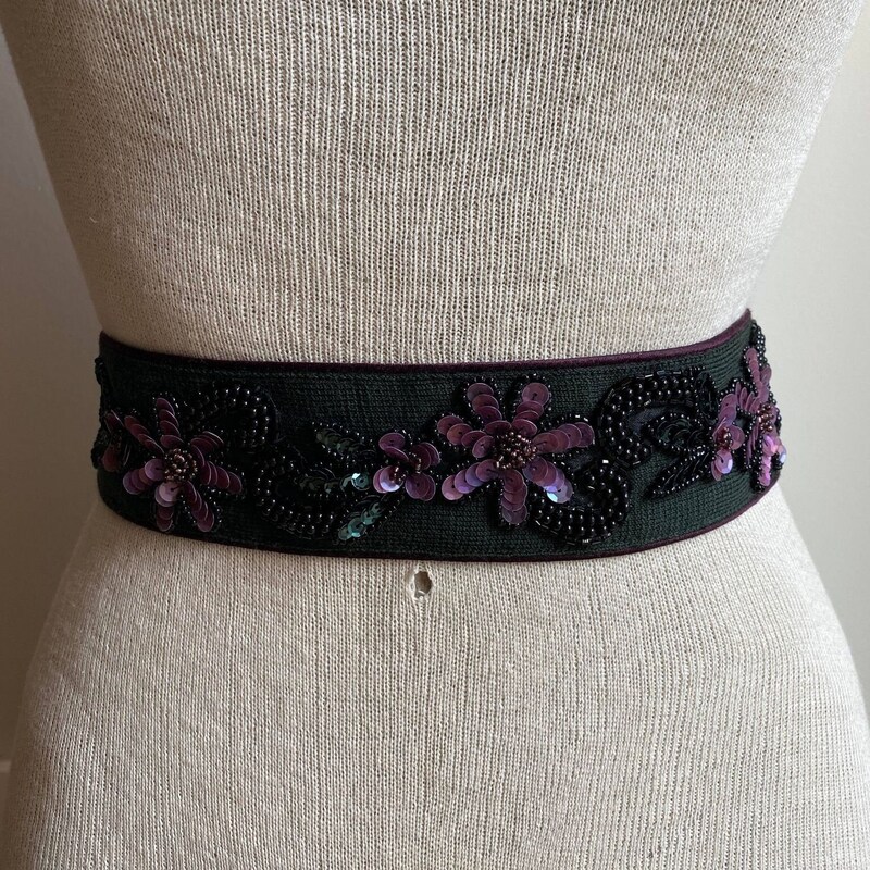 Black Wedding Belt - Etsy
