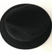 Black Rabbit Fur Felt FEDORA Hat, Vintage Magill Hat MFG, Montreal ...