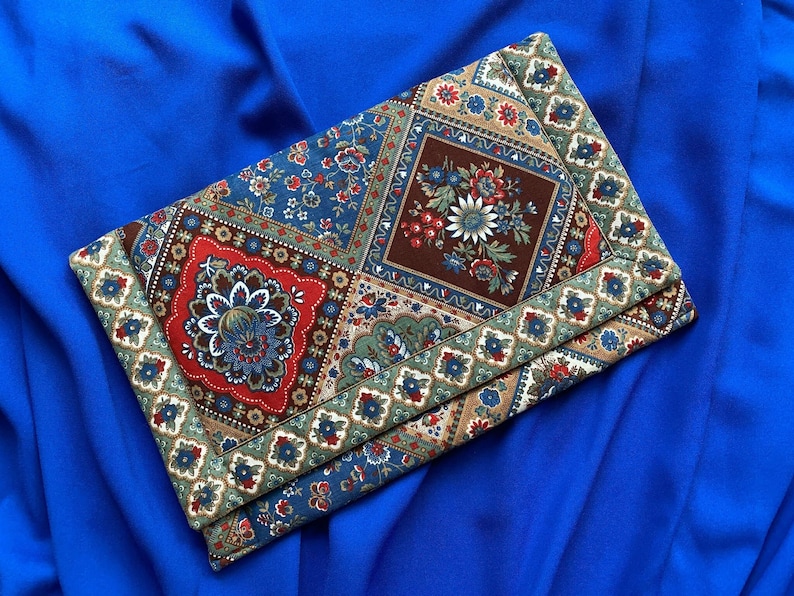 80s Suttles and Seawinds Limited Floral Quilted Clutch Fabric - Etsy