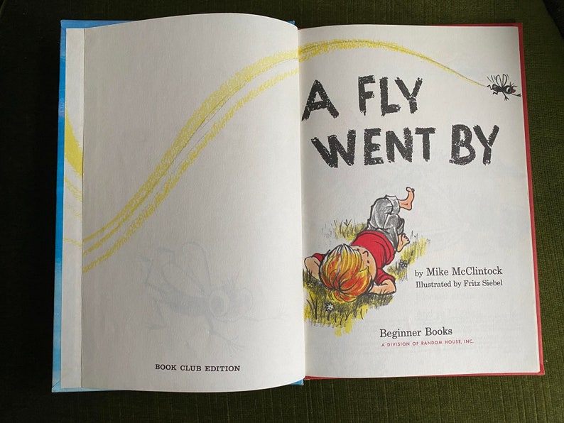 50s A Fly Went by Book by Mike Mcclintock Vintage Beginner - Etsy