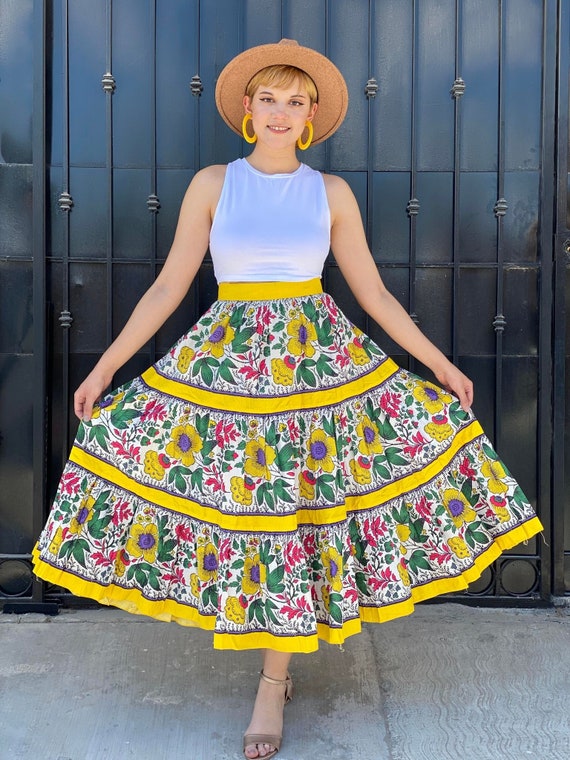 Provencal skirt - yellow - Gem