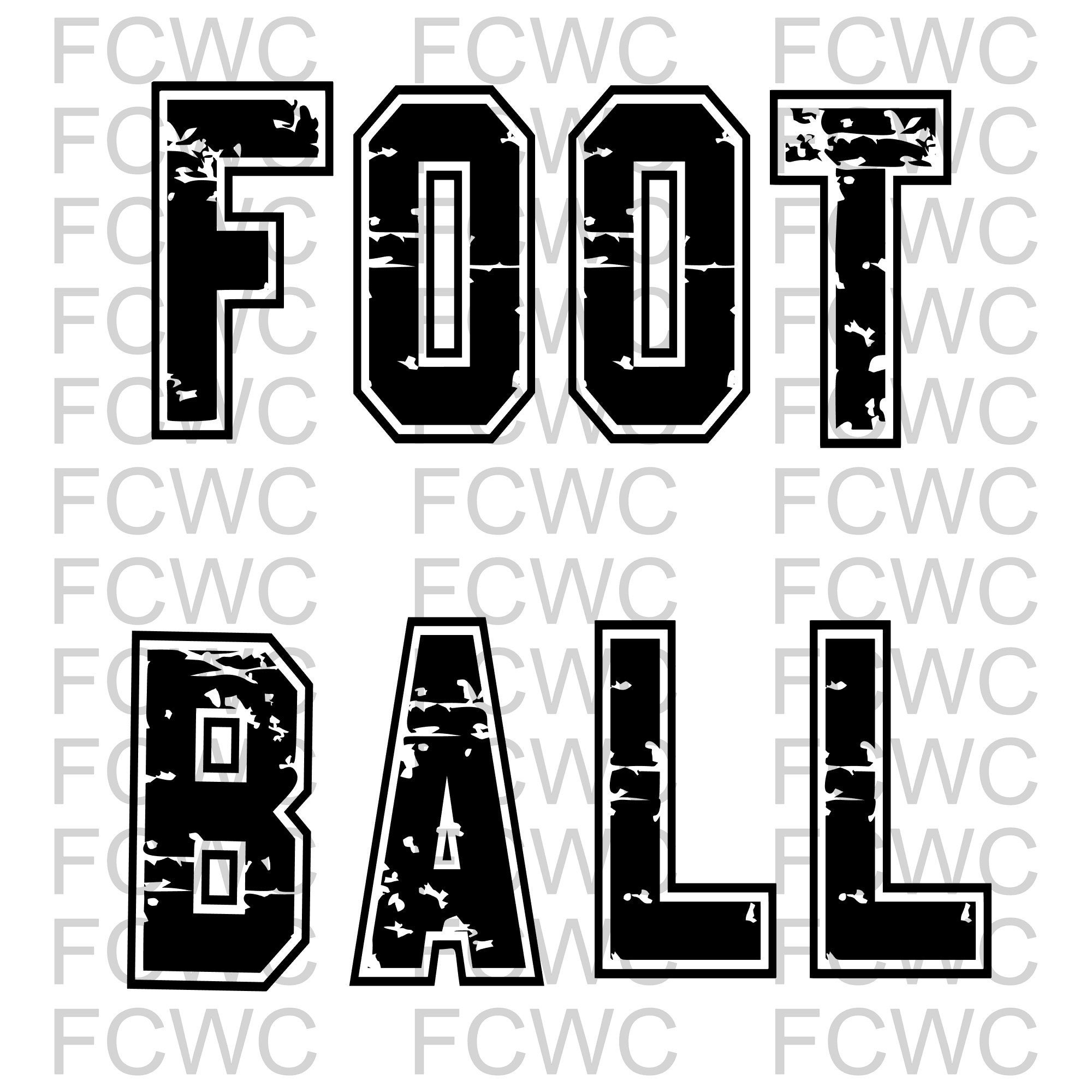 Football Field Font