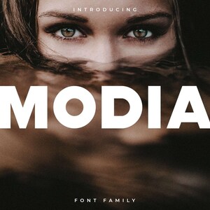 Modia Font Family - Sans Serif - Etsy