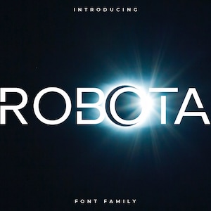 Robota Font Family - Sans Serif - Etsy