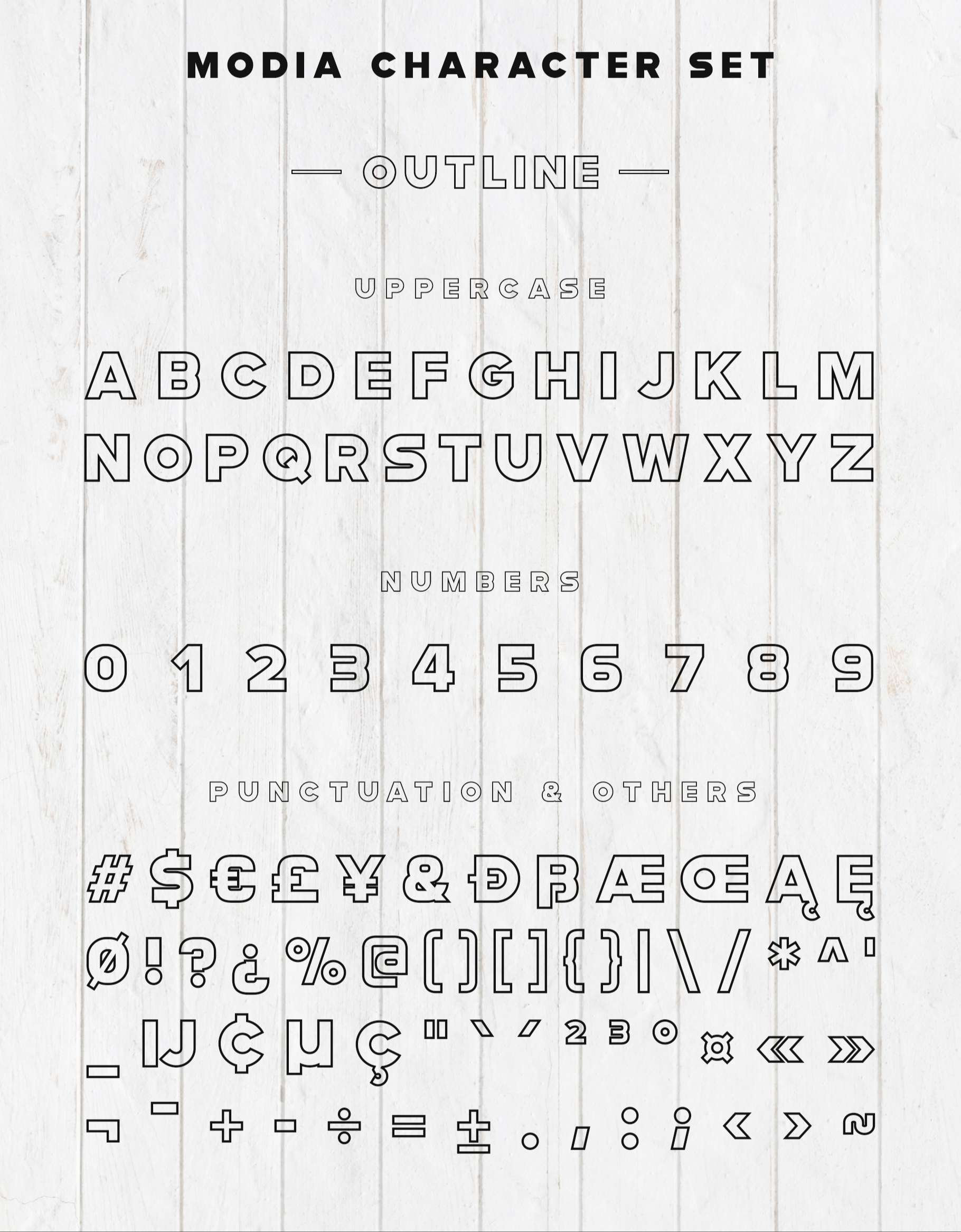 Modia Font Family - Sans Serif - Etsy