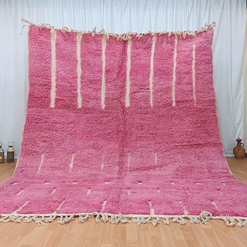 Pink Moroccan Rug - Etsy