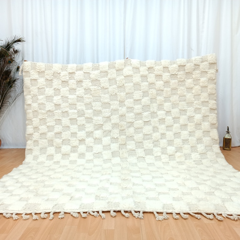 Check Tufted Rugs - Etsy