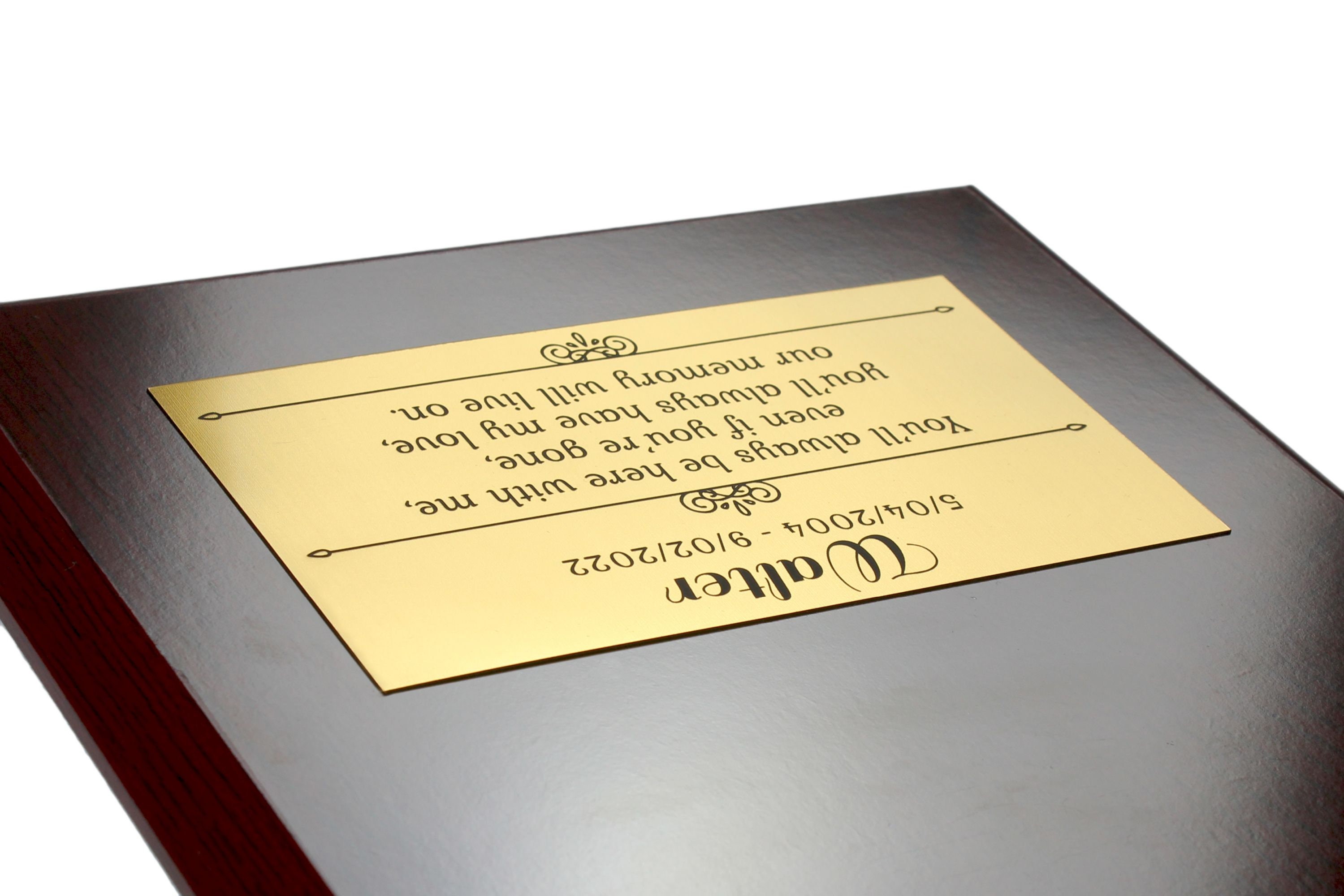 French Bulldog Memorial Board, Cold Cast Bronze Plaque, Dog Loss Board ...