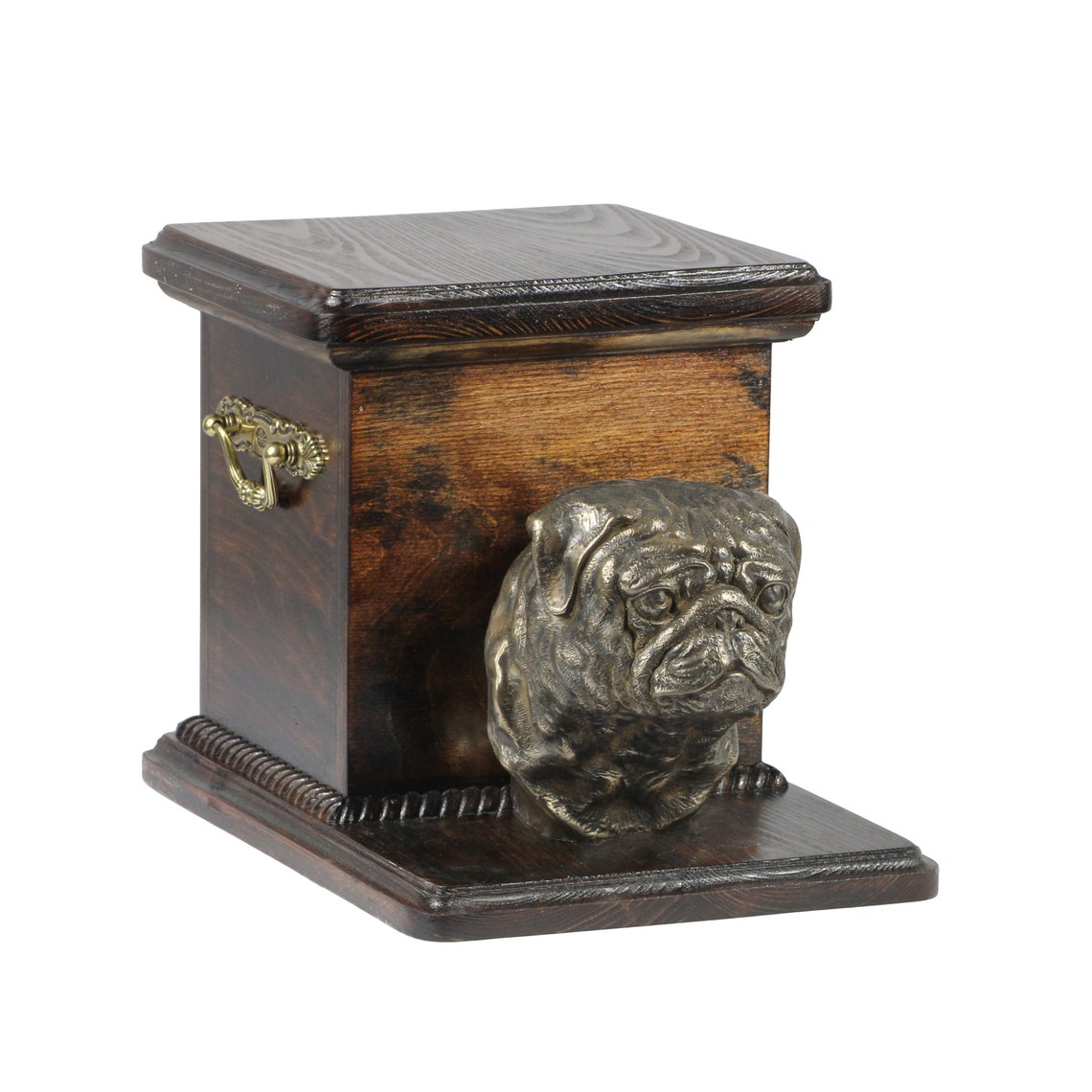 Pug Urn for Dog Ashes Memorial With Statue Urn With Standing - Etsy