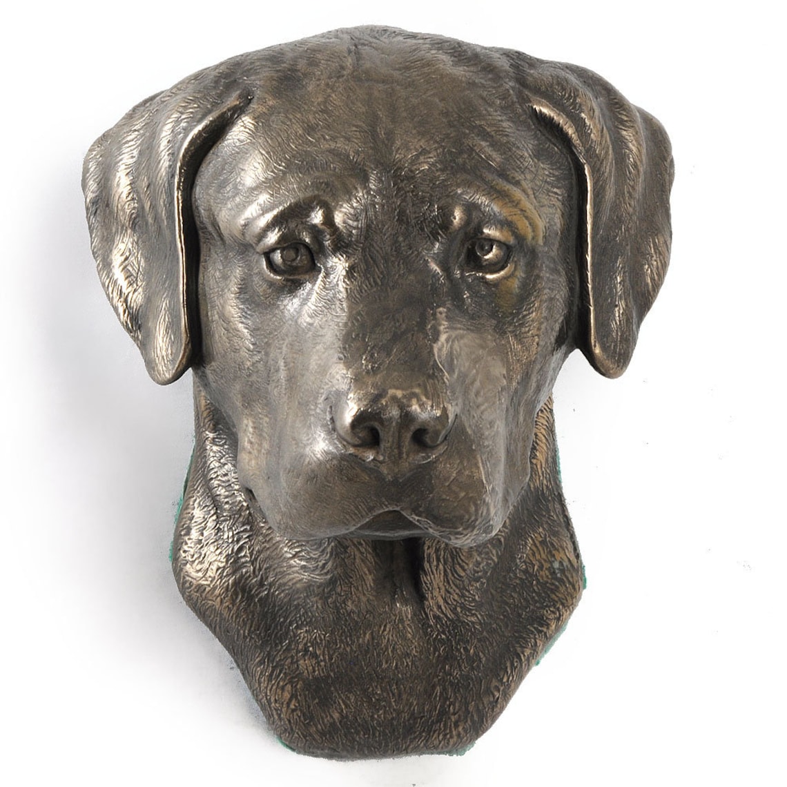 Labrador Retriever Hanging Statue, Cold Cast Bronze Sculpture, Hanging ...