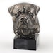 Bullmastiff Statue, Cold Cast Bronze Sculpture, Marble Base, Home and ...
