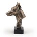 Miniature Pinscher Statue, Cold Cast Bronze Sculpture, Marble Base ...