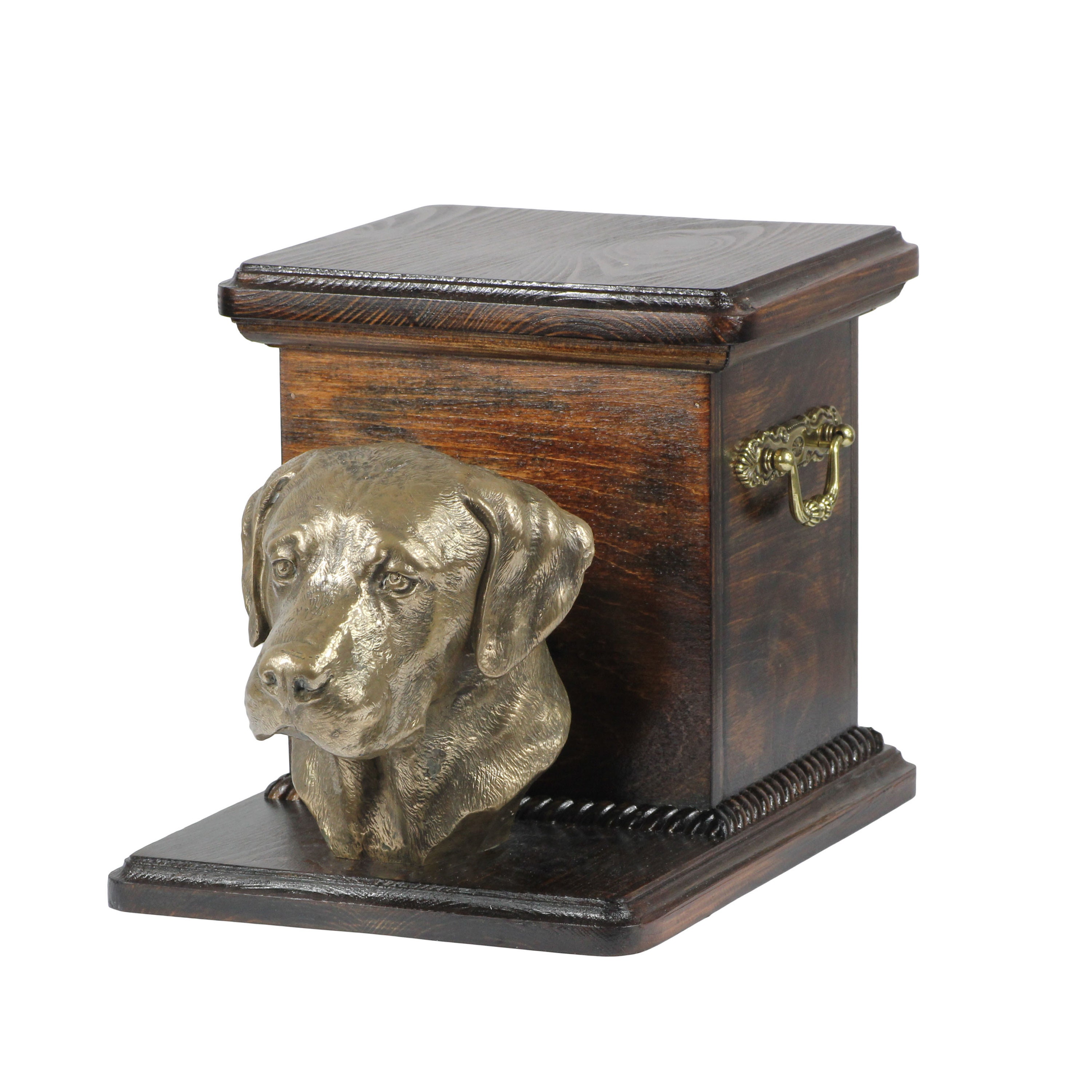 Labrador Retriever Urn for Dog Ashes, Memorial With Statue, Urn With ...