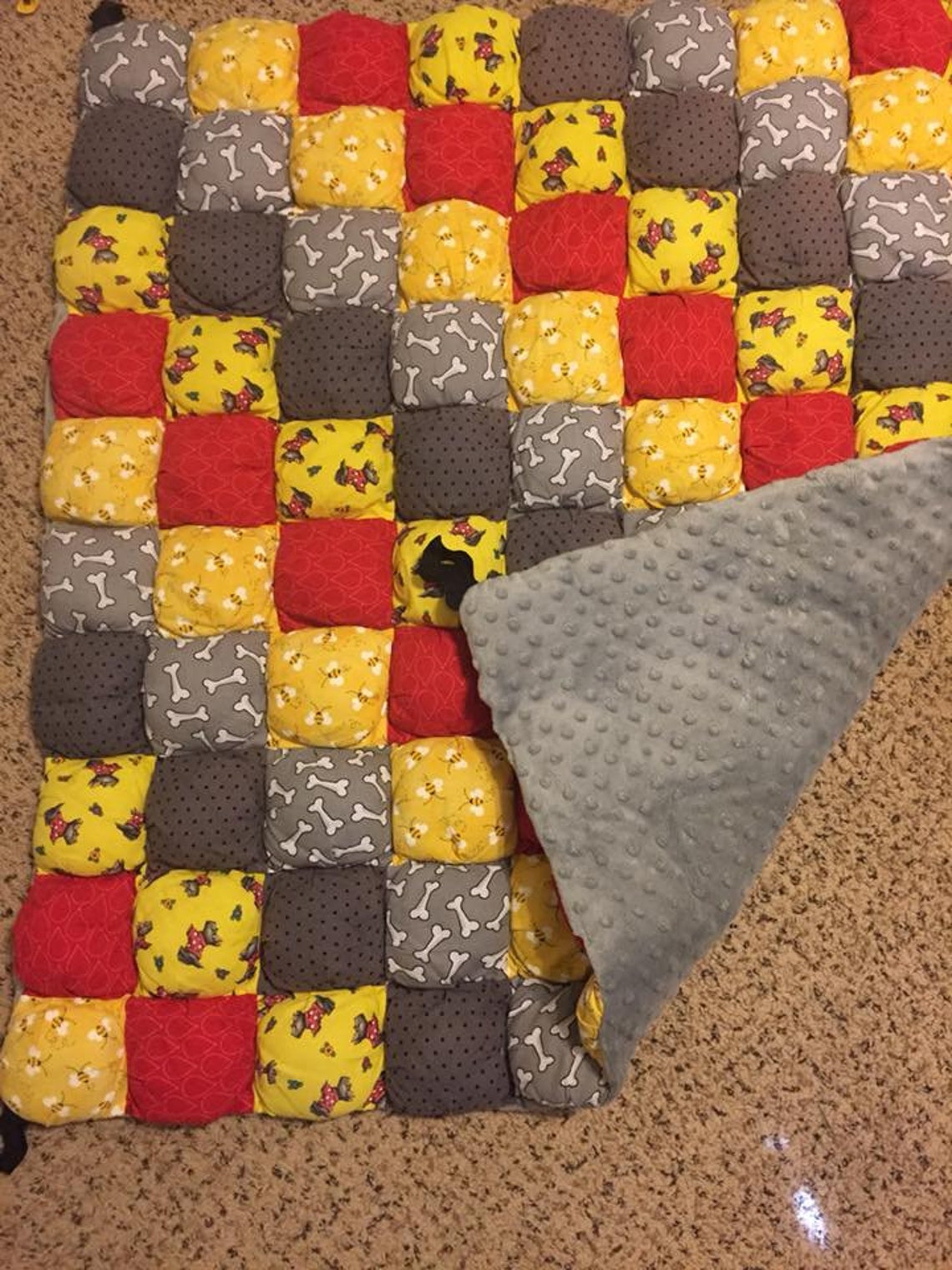 PATTERN Puff or Biscuit Quilt & Blanket PATTERN - Etsy