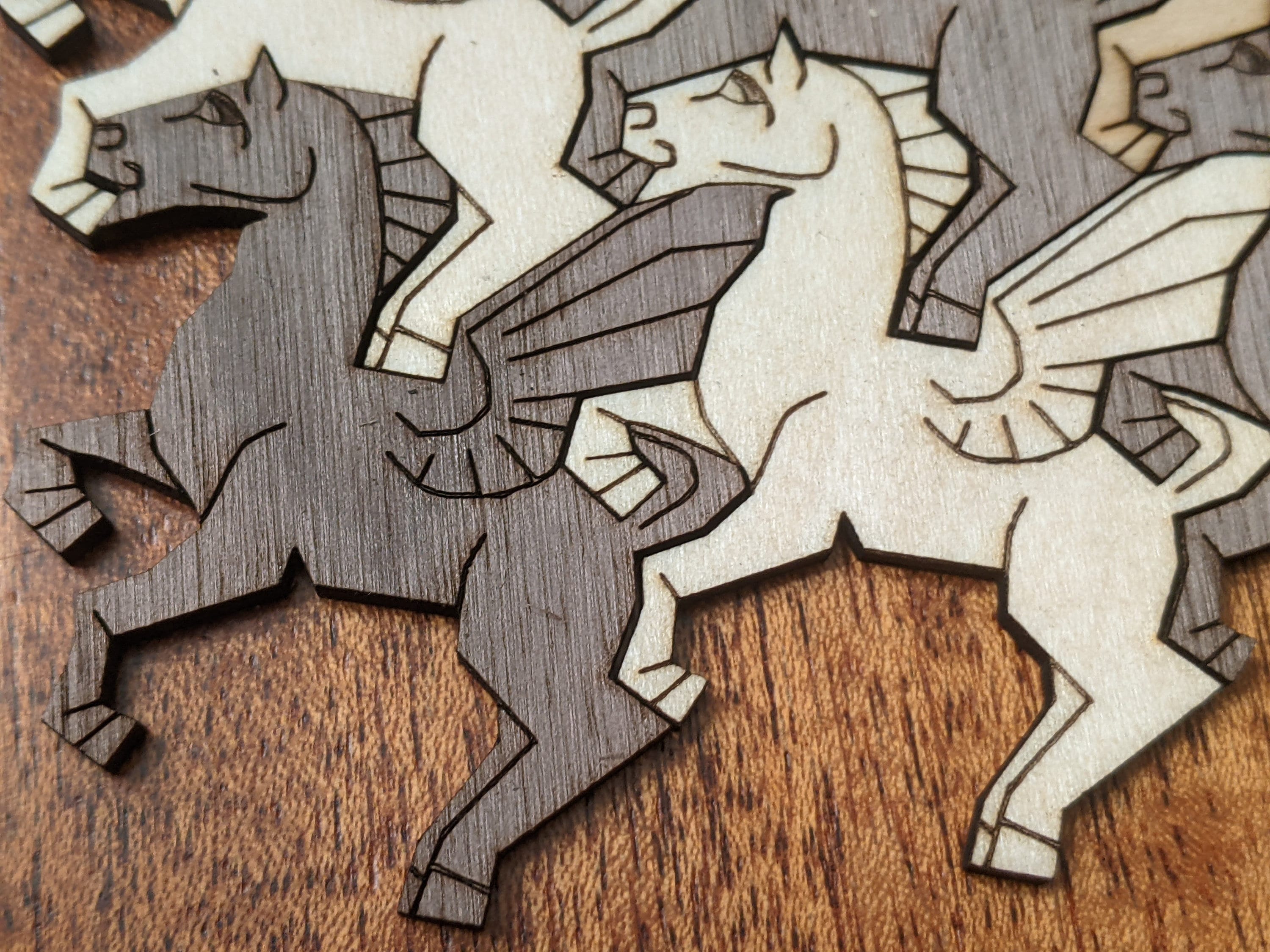 Wooden Horse Tessellation Puzzle Digital Download (SVG) ONLY - Etsy