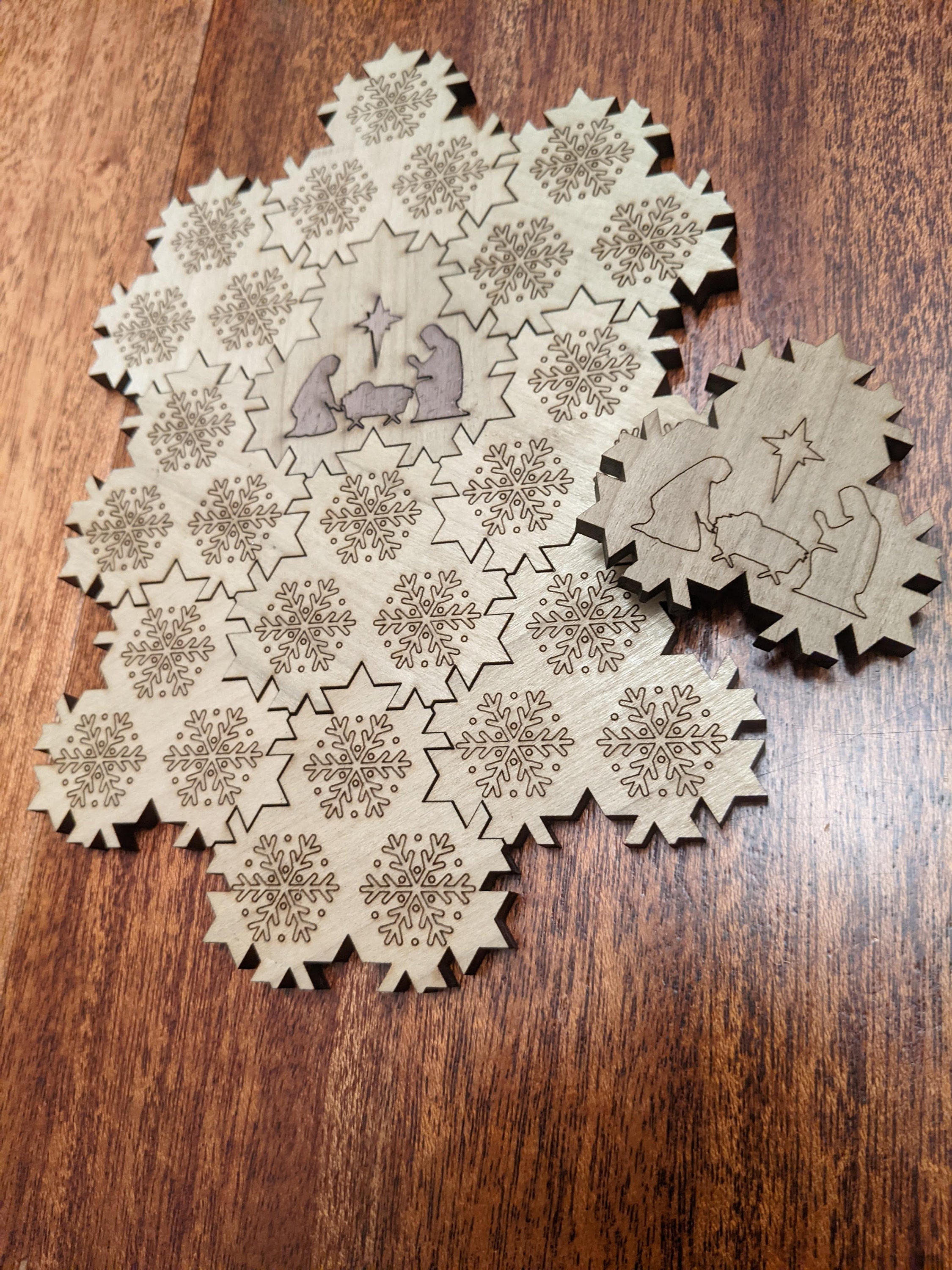 Christmas SVG Tessellation Puzzle Digital Download Only DXF, SVG ...