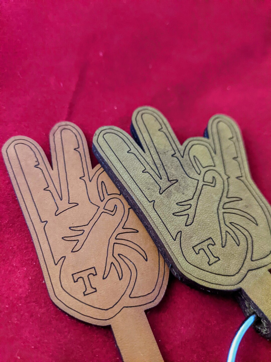 Tennessee Volunteers : Vol for Life Leather Keychain - Etsy