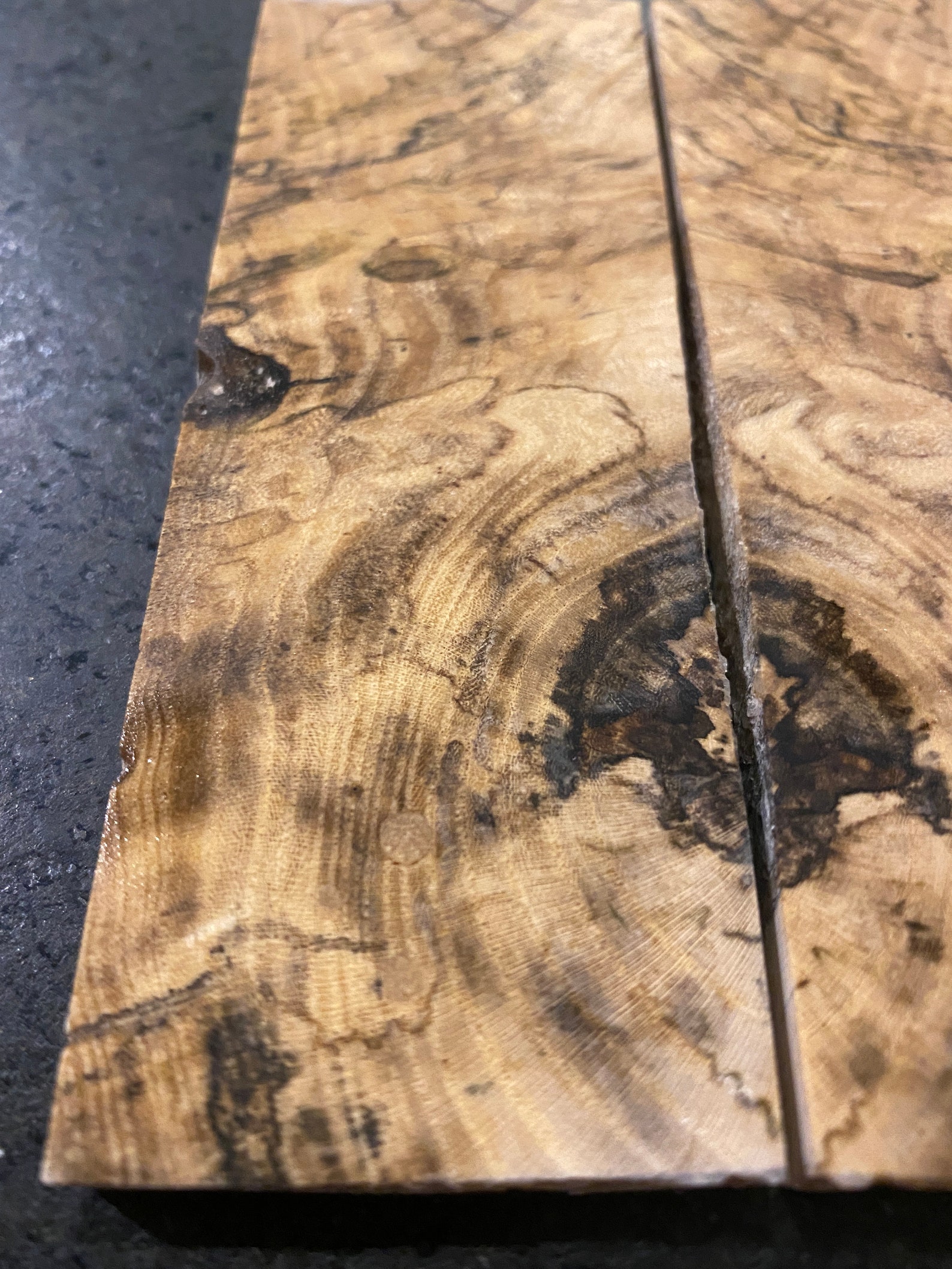 Spalted Hackberry Stabilized Wood Scales | Etsy