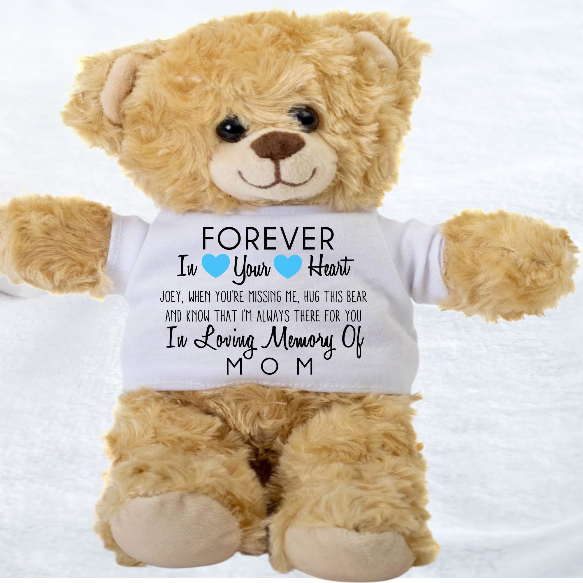 Memory Bear, Sympathy Bear, Loss of Mom, Mother Sympathy Gifts, Loss of ...
