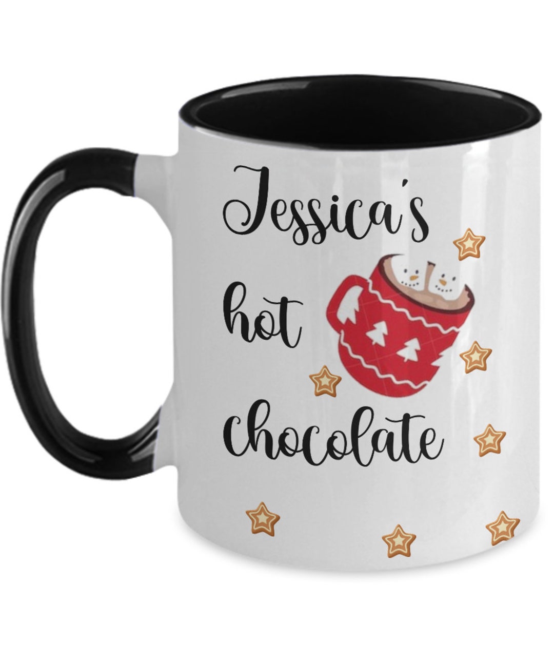 Gift for Kids, Personalize Kids Christmas Hot Chocolate Mug, Gift for ...
