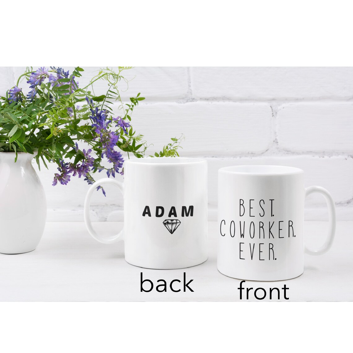 Best Coworker Ever Mug Personalized Gift for Coworker - Etsy