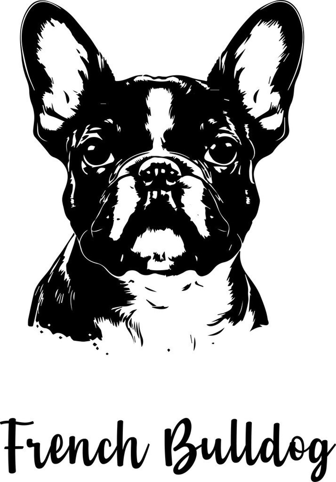 French Bulldog Bumper Sticker - Etsy
