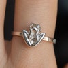 Manta Ray Ring, Solid 925 Sterling Silver Manta Ray Ring, Stingray ...