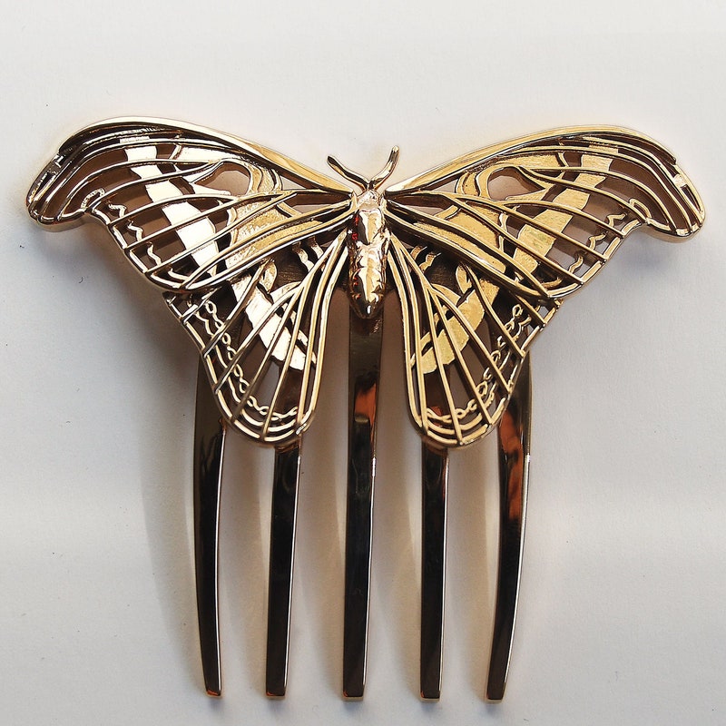 Butterfly Hair Pin - Etsy