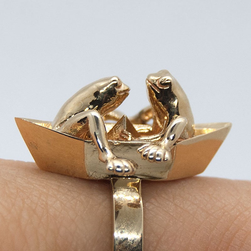 Frog Rings - Etsy