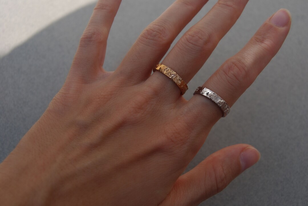 Personalized Mars Ring, 925 Sterling Silver Mars Surface Ring, Mars ...