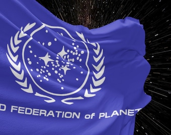 United Federation of Planets Flag | Etsy
