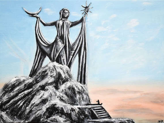 Shrine of Azura A5 Print Skyrim Skyrim Merchandise Skyrim | Etsy