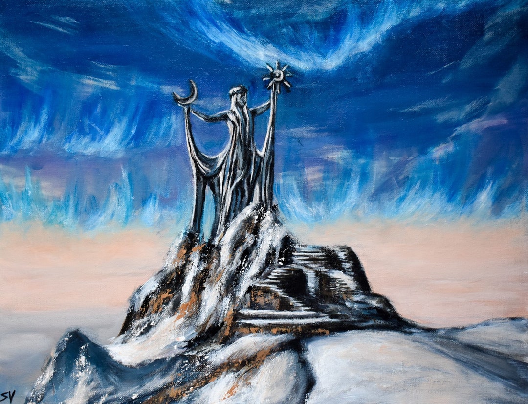 Shrine of Azura Print, Skyrim, Skyrim Merchandise, Skyrim Fanart ...