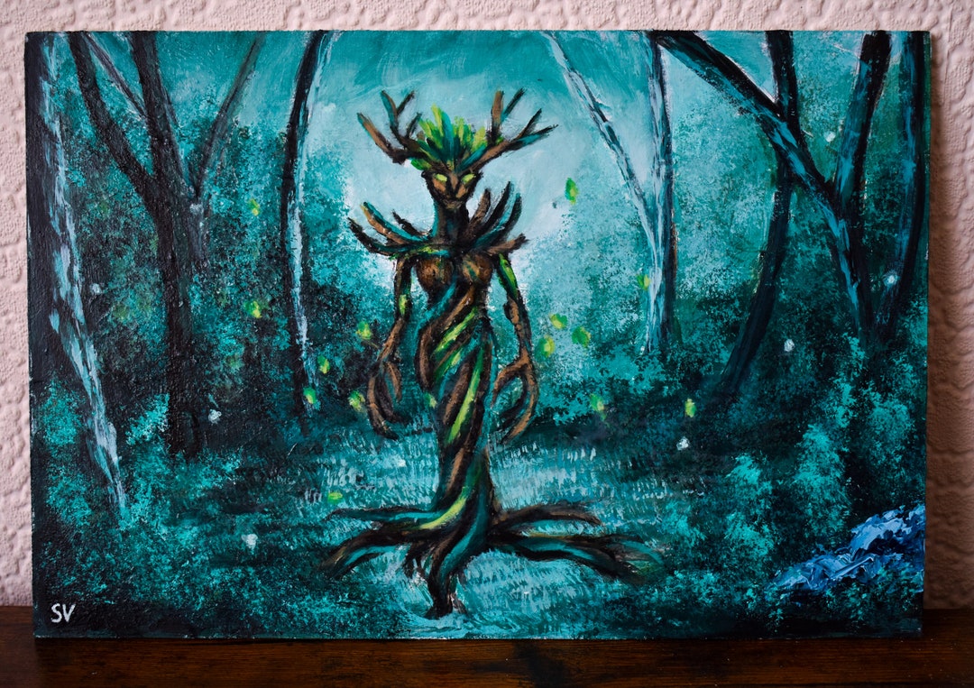 Spriggan Skyrim Skyrim Art Skyrim Fanart Skyrim Painting - Etsy