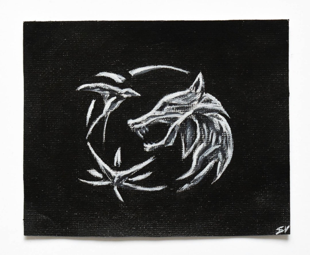 The Witcher, Art, Acrylic Painting, Painting, Fantasy, Fantasy Painting ...