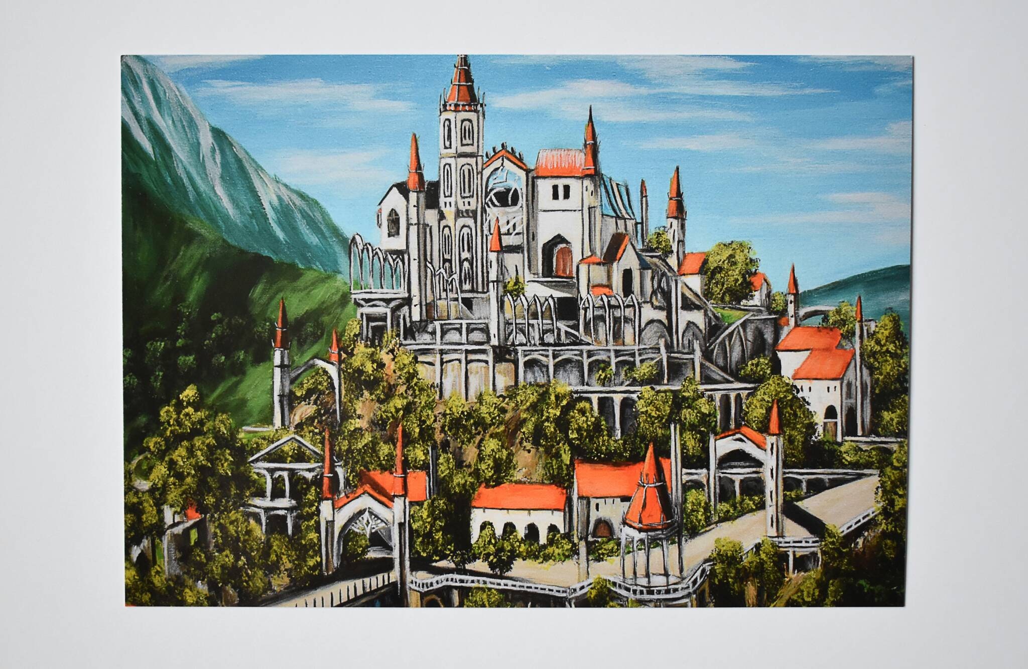 Beauclair Postcard Print, the Witcher, the Witcher 3, the Witcher ...