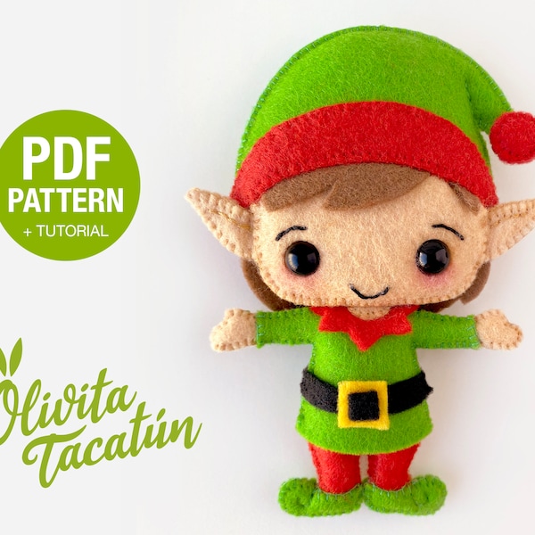 Felt Elf - Etsy