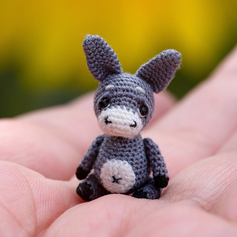 Crochet Donkey - Etsy
