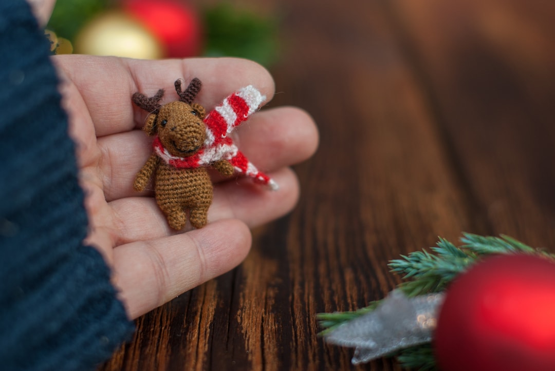 Moose Miniature Crochet Animal - Micro Miniature Birthday Gifts - Etsy