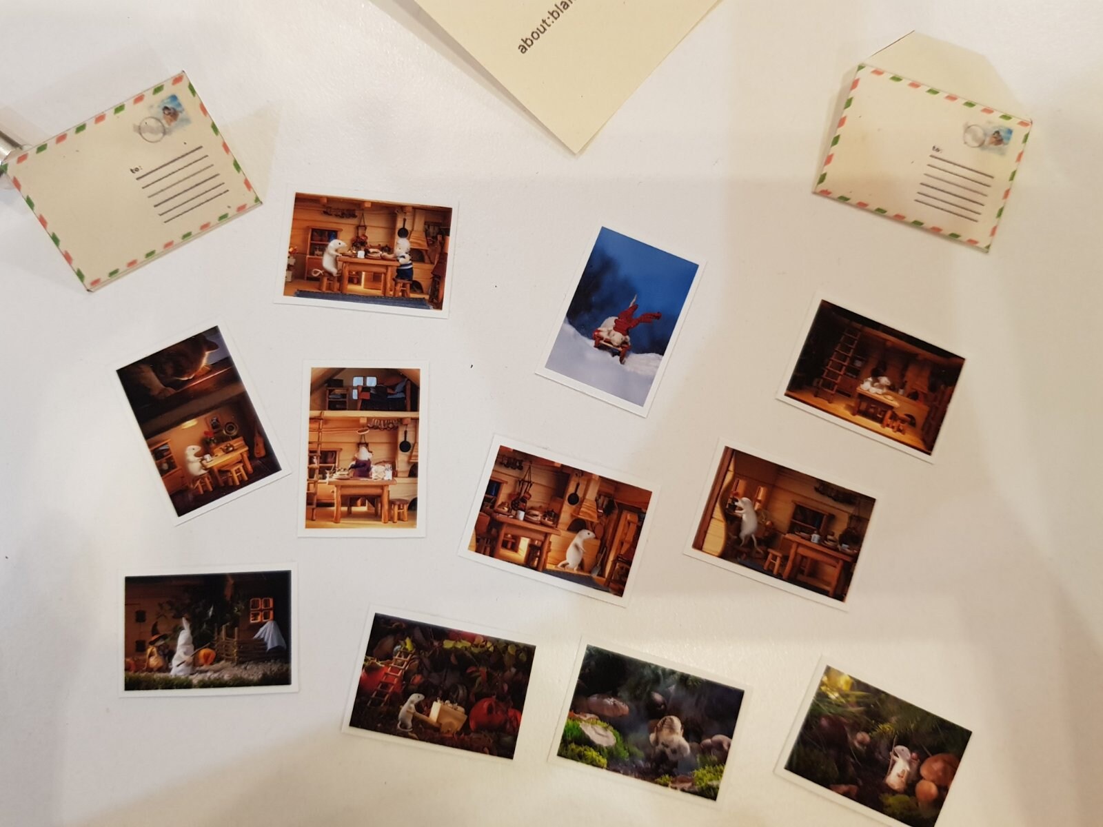 Miniature Blank Cards With Envelopes Set Tiny Dragon - Etsy