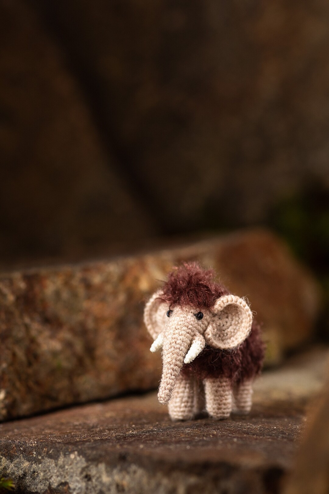 Dollhouse Miniature Mammoth - Tiny Cute Holiday Gifts - Etsy