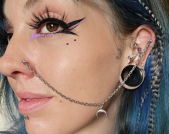 Witchy Baby Nose to Ear Chain - Etsy
