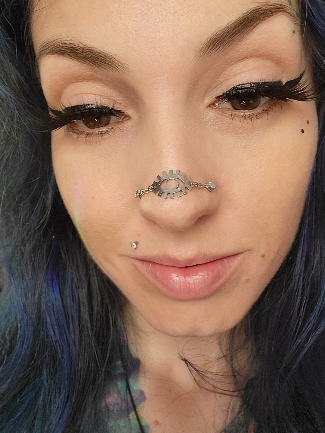 All Seeing Eye Nose Chain - Etsy