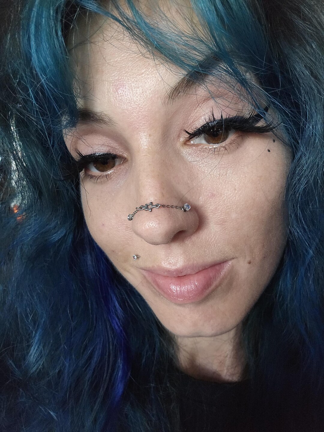 Twinkle Little Star Nose Chain - Etsy