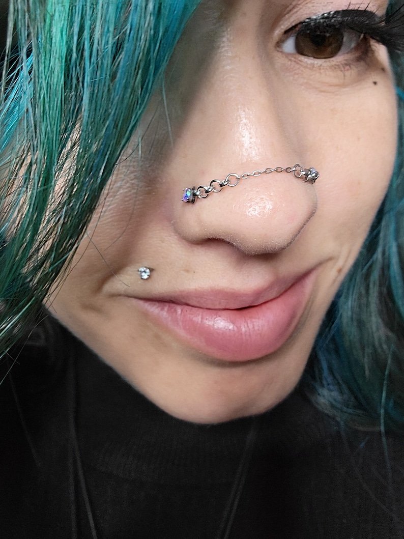 KING OF SWORDS Nose Chain - Etsy